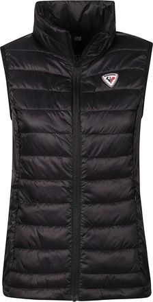 Rossignol Femme, Vestes, Noir, Taille: 38 FR Gilet Rembourré