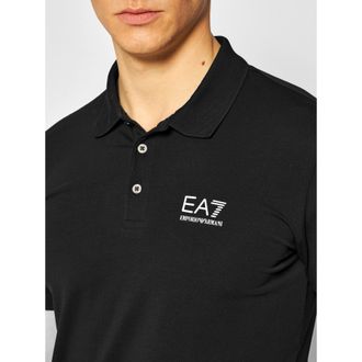 Emporio Armani Poloshirt 8NPF04 PJM5Z 1200 Schwarz Regular Fit