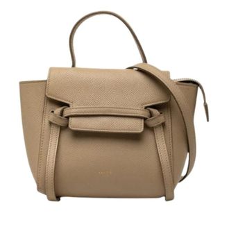 Celine Sac bandouli&egrave;re Pico Pre-owned - Femme - Pre-owned - Beige - Taille: ONE Size