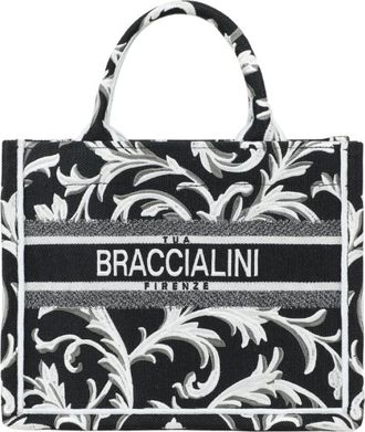 Braccialini Femme, Sacs, Noir, Taille: ONE Size Queen Handbag