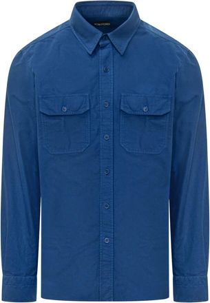 Tom Ford Homme, Chemises, Bleu, Taille: 4XL Chemise Manches Longues