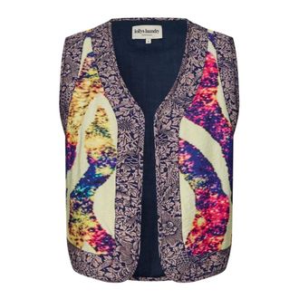 Lollys Laundry Femme, Vestes, Multicolore, Taille: 42 FR Ilsall Vest