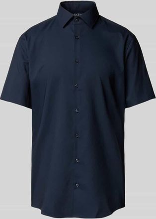 Jake*s Slim Fit Kurzarmhemd in kurzärmeligem Design