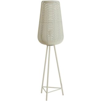 Light & Living Stehlampe - Adeta - beige - metall - - Light&living