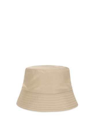 Prada Mens Bucket Hat Re-Nylon Camel Polyamide