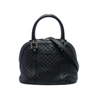 Gucci Sac bandouli&egrave;re vintage doccasion - Femme - Pre-owned - Noir - Taille: ONE Size