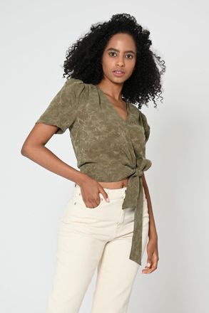 Lovjoi Damen vegan Bluse Siluri Tencel Olivia