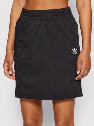 adidas Trapezf&ouml;rmiger Rock Always Orginal Snap HF2023 Schwarz Relaxed Fit