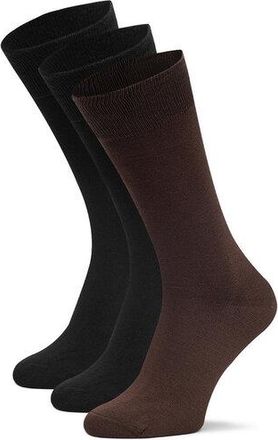 Gino Rossi Lange Socken CEO_AS_GR_01_W_AW26 (3-PACK). Schwarz