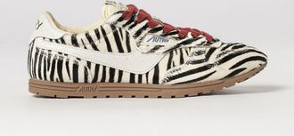 Autry Windspin Low-Top-Sneaker aus Leder in Ponyfell-Optik