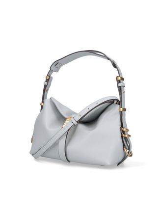 Pinko Womens Bags Grey Leather