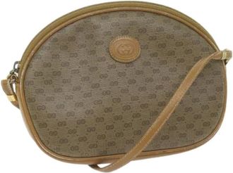 Gucci Pre-owned Cuir sacs-gucci - Femme - Pre-owned - Beige - Taille: ONE Size