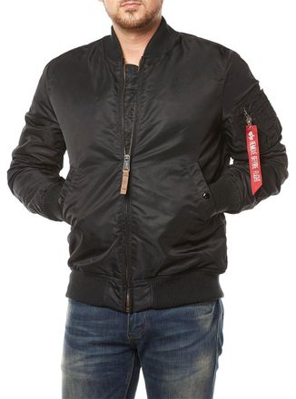 Alpha Industries Alpha Industries MA-1 VF 59 Long Bomberjacke f&uuml;r Herren Black