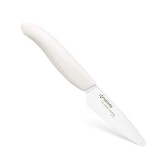 Kyocera GEN WHITE Keramik Schälmesser | Klinge 7,5 cm | ergonomisch geformter Griff | extrem scharfes Küchenmesser | Kochmesser Profi Messer | Messer klein sc