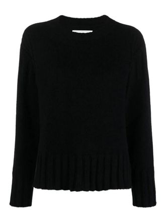 Jil Sander Pull Col Rond - Noir