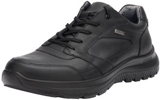 Jomos schwarzer Schn&uuml;rhalbschuh