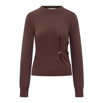 Isabel Marant Cosima Draped Strickpullover - - Knitwear - Damen - Rot - S
