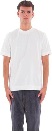 Circolo 1901 Homme, Tops, Blanc, Taille: XL Garment Dyed Jersey Tee