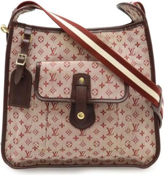 Louis Vuitton Pre-owned Sac bandouli&egrave;re Monogram Mini en toile et cuir M92321 - Femme - Pre-owned - Brun - Taille: ONE Size