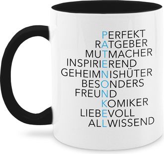 Shirtracer Tasse Tassen 325ml - Geschenke Patenonkel Eigenschaften I Geschenk Pate Geschenke an Paten I Weihnachtsgeschenke Patenonkel Geschenk Weihnachten - 325