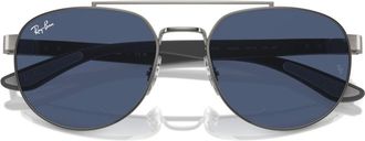 Ray-Ban unisex, Accessoires, Gris, Taille: 56 MM Rb3736 Lunettes de soleil