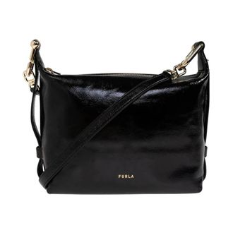 Furla Tonie Hobo Bag - Femme - Sacs - Noir - Taille: ONE Size