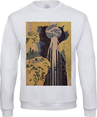 Fabulous Sweat Shirt Homme Hokusai Art Japonais Peinture Cascade Beaux Arts