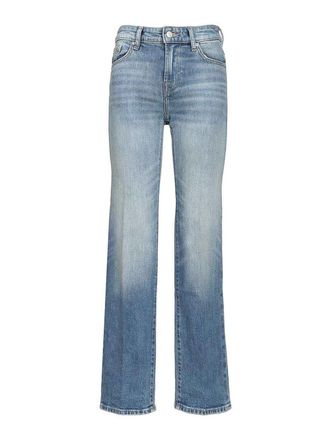 7 For All Mankind Straight Leg Jeans - Blau