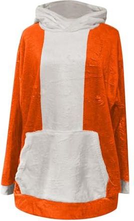 Generic Sweat &agrave; capuche uni 2026 pour homme - Patchwork de No&euml;l - Velours - Coupe ample - Tendance et confortable - Pour entra&icirc;nement int&eacute;rieur et ext&eacute;rieur, 