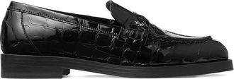 Jimmy Choo London Femme, Chaussures, Noir, Taille: 37 1/2 EU Ivy Loafer