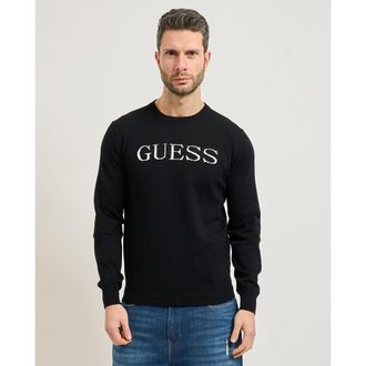 Guess Pull homme col rond avec logo