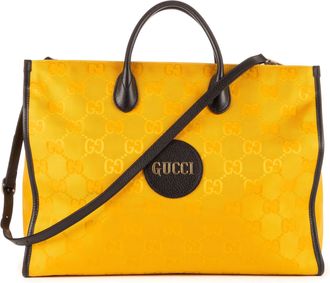 Gucci Crossbody Bags - The Grid Tote - Gr. unisize - in Gelb - für Damen