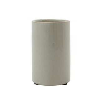Meraki Becher - MKDatura - Ton - Farbe: shellish Grey - (Hx&Oslash;): 12 x 8 cm