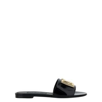 Dolce & Gabbana Sliders - - Shoes - Damen - Schwarzk - 36 EU