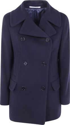 Tagliatore Blanche Oversized Jacket - - Coats - Damen - Blau - XS