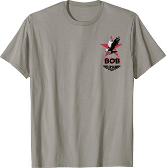Top Gun Maverick Bob Eagle Star Pocket Logo T-Shirt