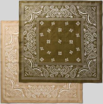 HUGO BOSS Bandana aus reiner Baumwolle im 2er-Pack Modell 2BANDANA