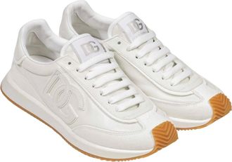 Dolce & Gabbana Homme, Chaussures, Blanc, Taille: 42 EU Cushion Baskets