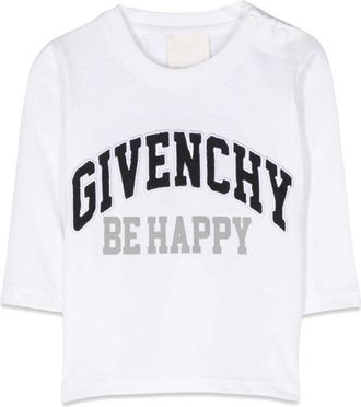 Givenchy Logo-Print Cotton T-Shirt - White