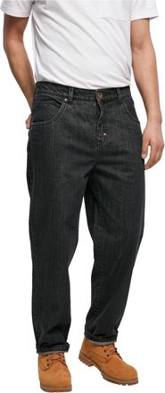 Southpole Herren 3D Embroidery Denim raw Black, 30