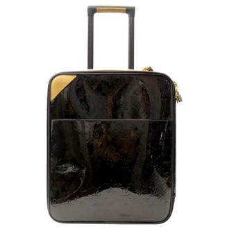 Louis Vuitton Weekender - LOUIS VUITTON PEGASE 50 MONOGRAM AMARANTE LACKLEDE - Gr. unisize - in Rot - f&uuml;r Damen