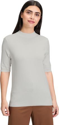Betty Barclay Damen Strickpullover Kurzarm 44, Rohweiß