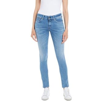 Replay Damen New Luz X-LITE Jeans, 009 MEDIUM Blue, 2928