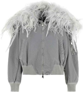 The Attico Bomberjacke - Grau