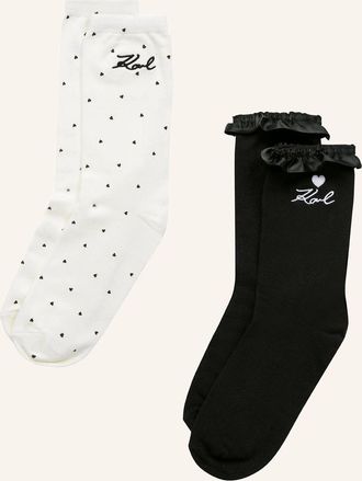 Karl Lagerfeld Socken weiss