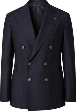 Tagliatore Homme, Vestes, Bleu, Taille: 3XL Montecarlo Double-Breasted Blazer