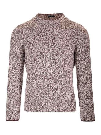 Barba Rundhalspullover - Bunt