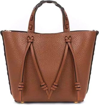 Etro Femme, Sacs, Brun, Taille: ONE Size Sac fourre-tout mini essentiel en cuir avec fil