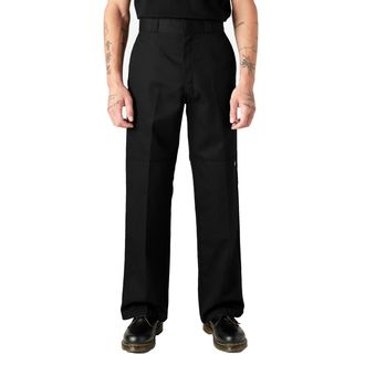 Dickies Herren Regular Fit Freizeit Hemd Long/S Work Shirt, Gr. Medium, Schwarz (Black BK)