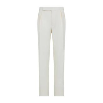 Ralph Lauren Homme, Pantalons, Beige, Taille: W36 Wool Pants